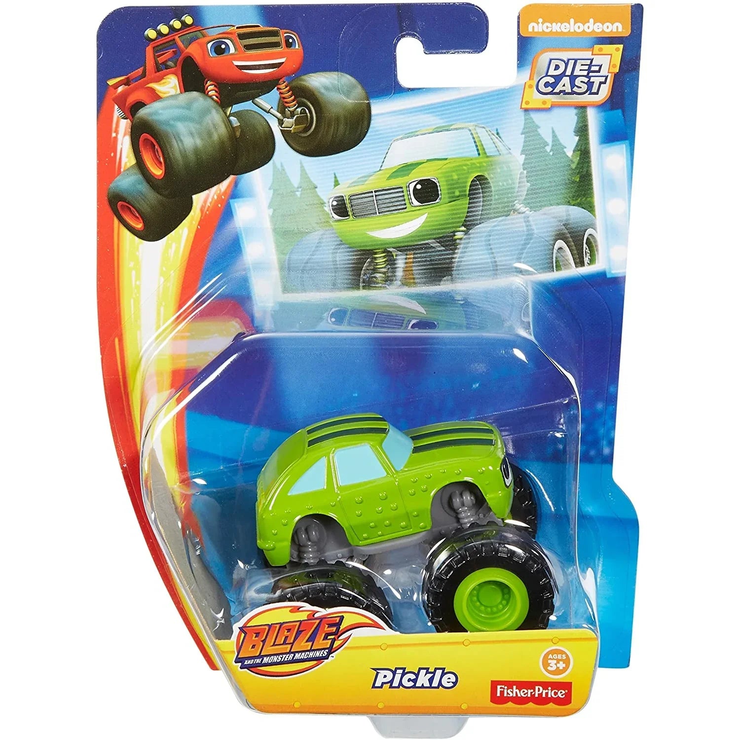 Fisher-Price Nickelodeon Blaze & The Monster Machines Pickle Vehicle 3Y ...