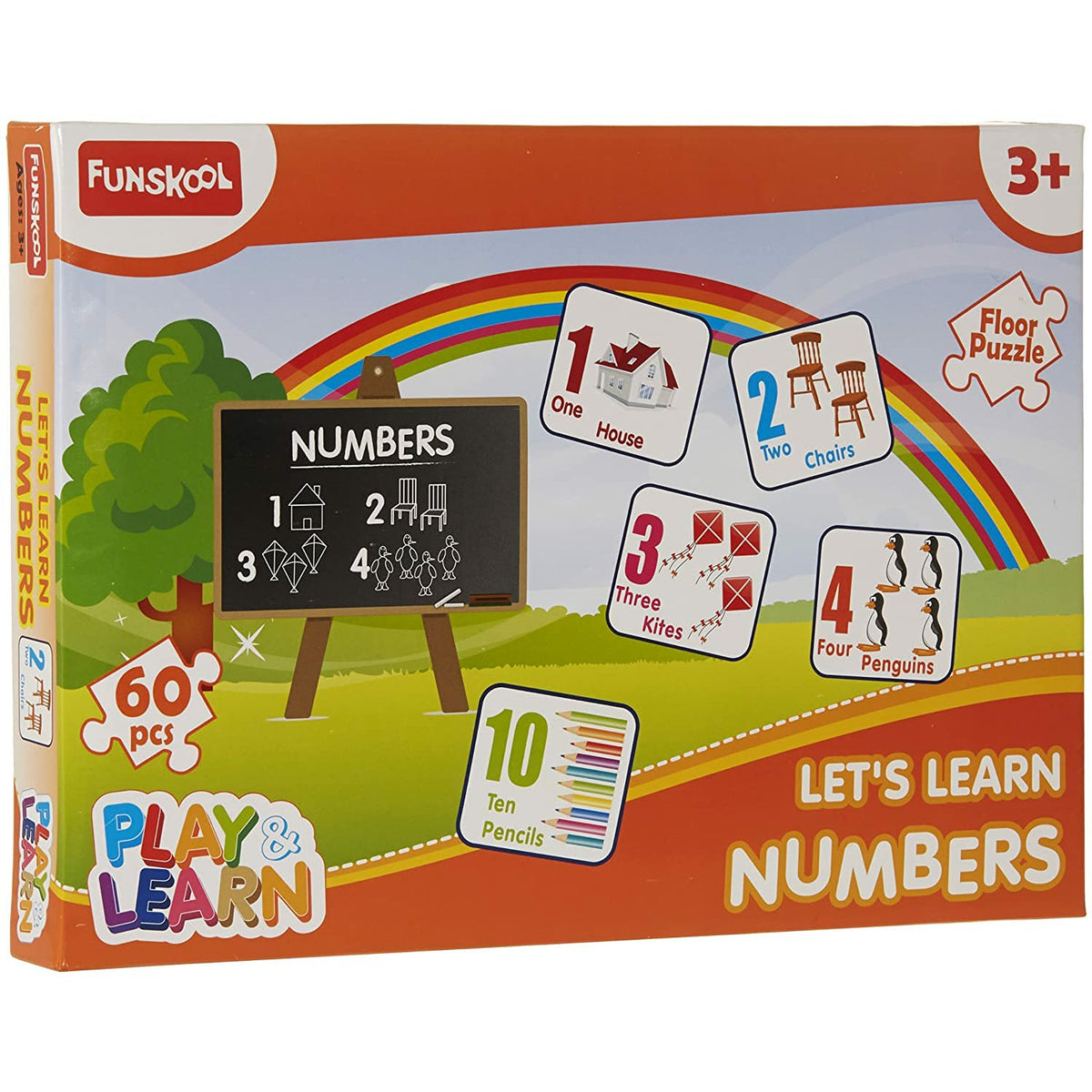 Funskool Numbers Age 3+ - Peekaboo