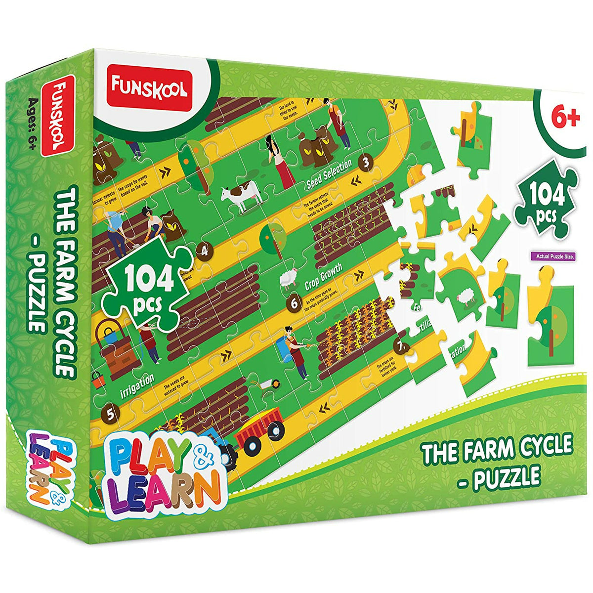 Funskool Farm Cycle Age 6+ - Peekaboo