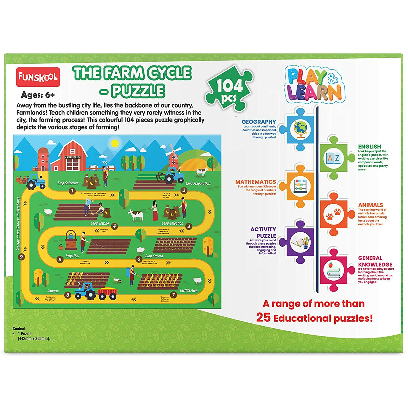 Funskool Farm Cycle Age 6+ - Peekaboo