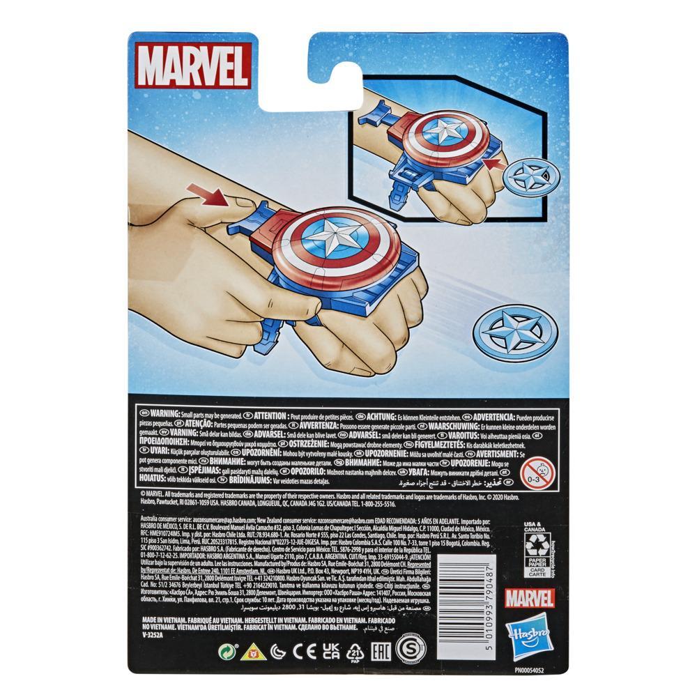 Hasbro Marvel Captain America Shield Gauntlet Disc Blaster 5Y+ - Peekaboo