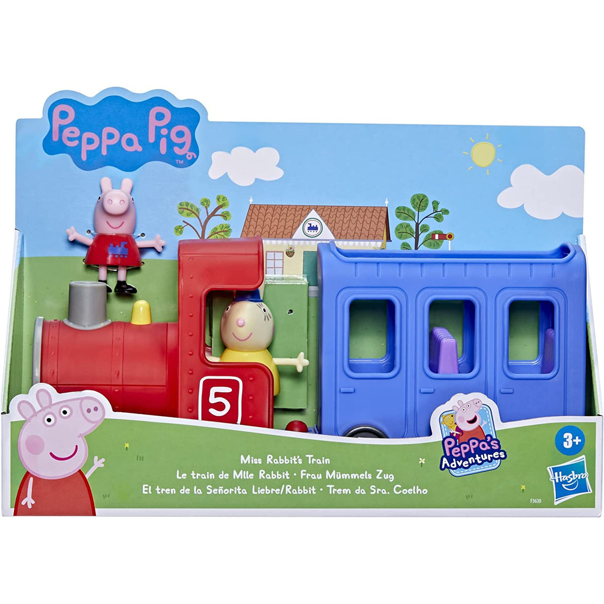 Hasbro Pep Miss Rabbits Train Blue Age- 3 Years & Above - Peekaboo