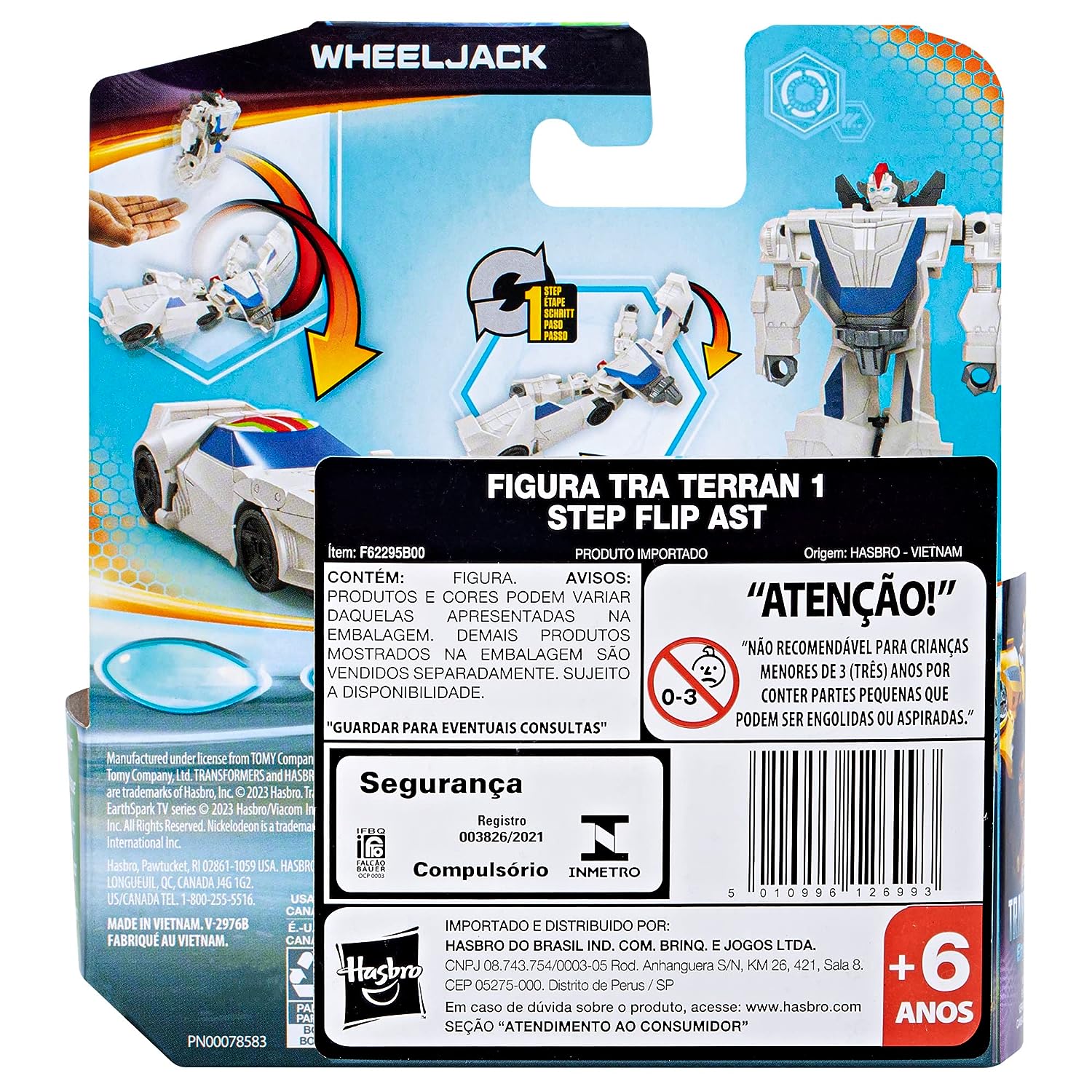Hasbro Transformers EarthSpark 1-Step Flip Changer Wheel Jack Figure ...