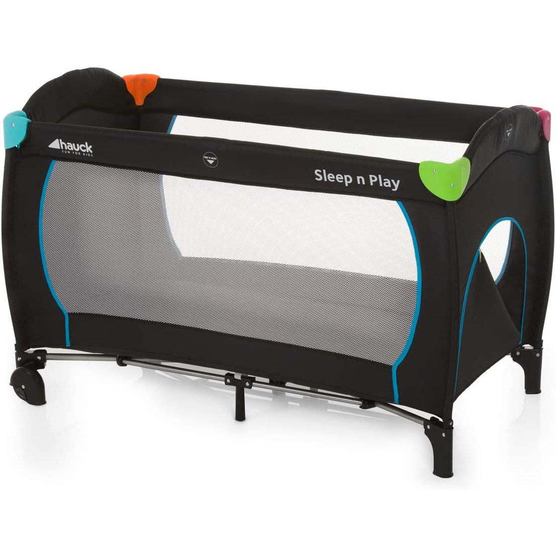 Hauck Sleep'N Play Go Plus Cot/Travel Bed Multicolor Black Age- Newborn ...