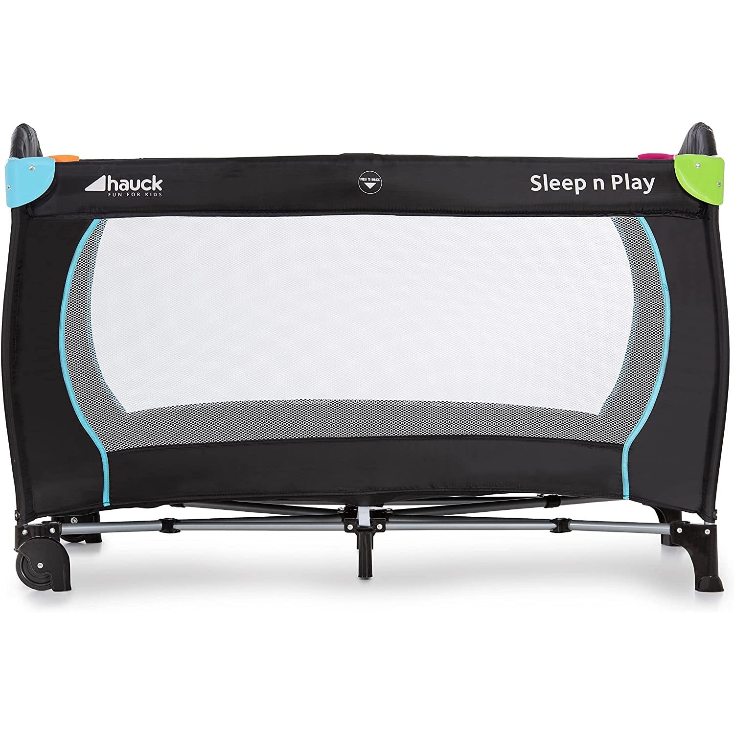 Hauck Sleep'N Play Go Plus Cot/Travel Bed Multicolor Black Age- Newborn ...