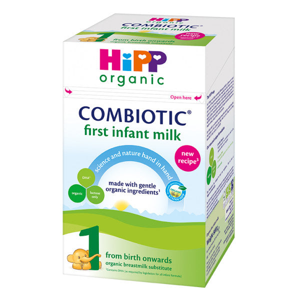 Hipp Organic Combiotic Formula First Infant Milk No.1-800g Age- Newborn ...