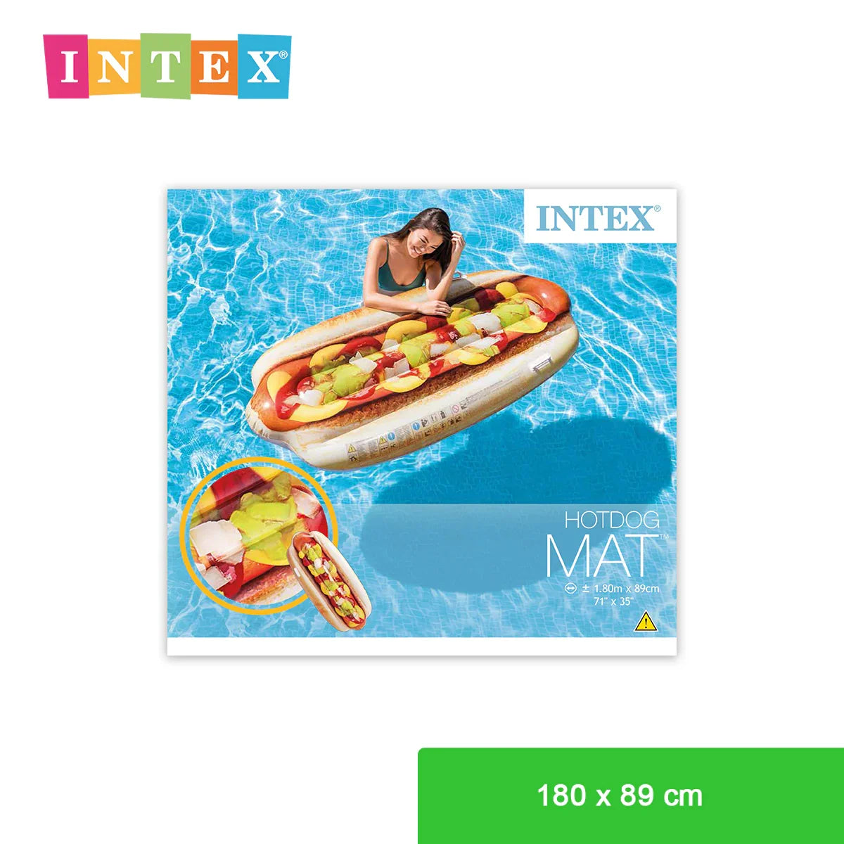 Intex Hotdog Float - Peekaboo