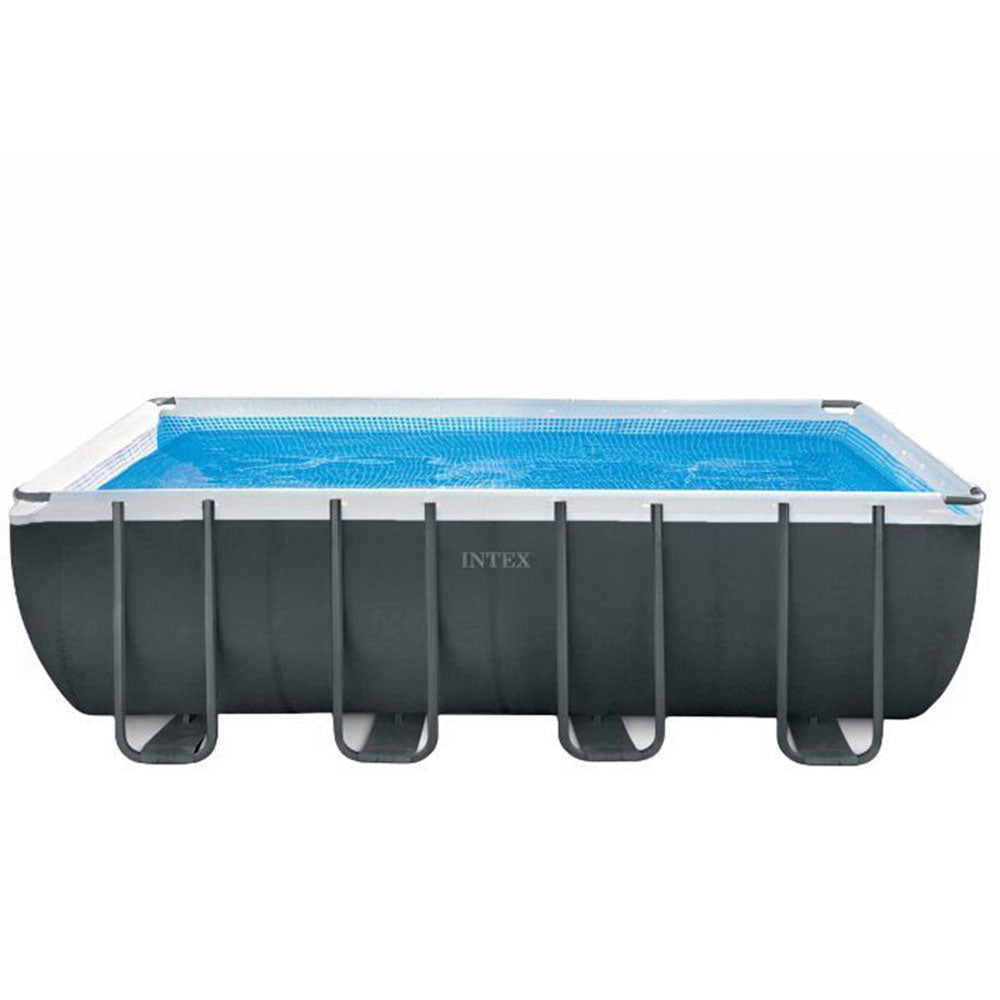 Intex Ultra XTR Rectangular Pool Set 5.49M X2.74M X1.32M Dark Grey Age ...