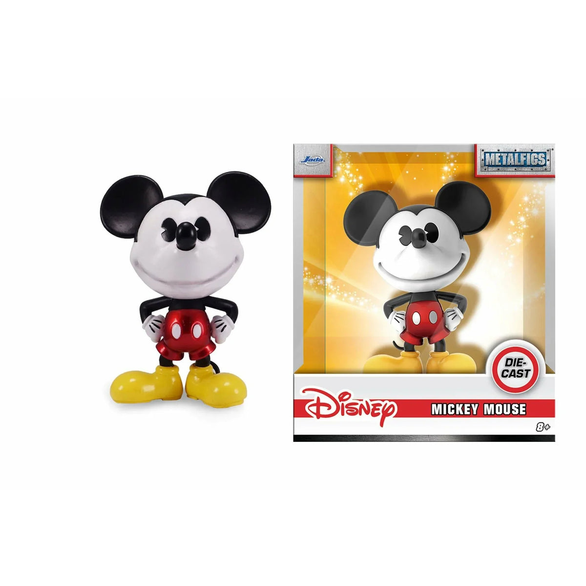 Jada Mickey Mouse Classic Figure 4" Multicolor Age-3 Years & Above ...