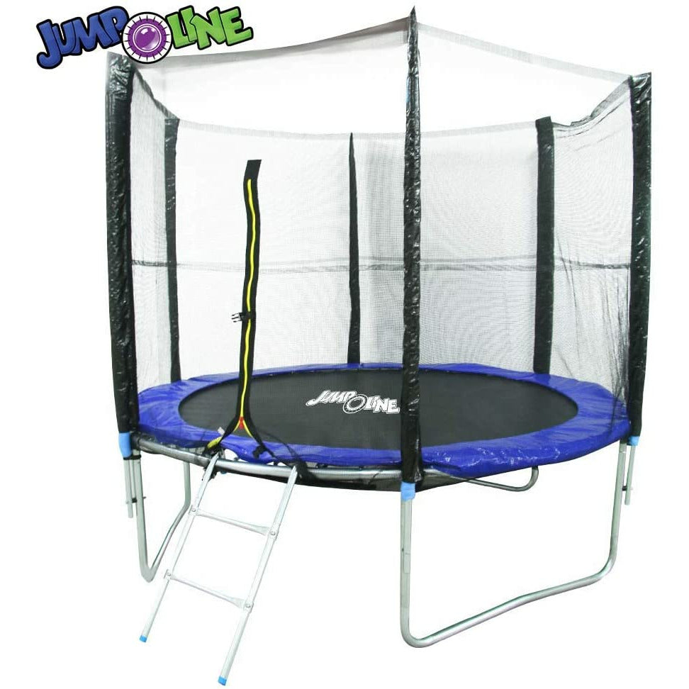 Jumpoline 8Ft Trampoline With Ladder Kids - Peekaboo