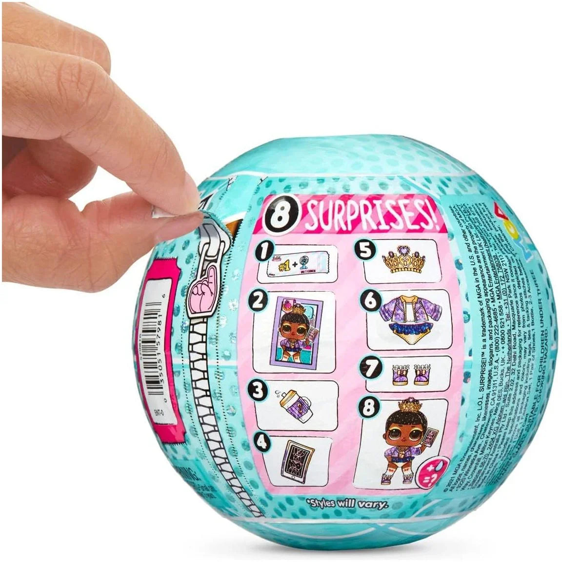 LOL Surprise All Star Sports Surprise Ball 8 Surprises Age- 4 Years ...