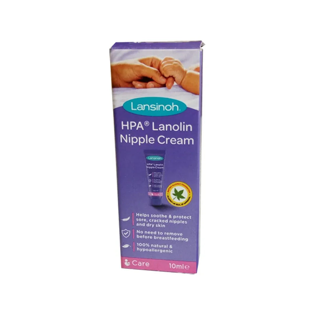 Lansinoh HPA Lanolin Nipple Cream 10ml - Peekaboo