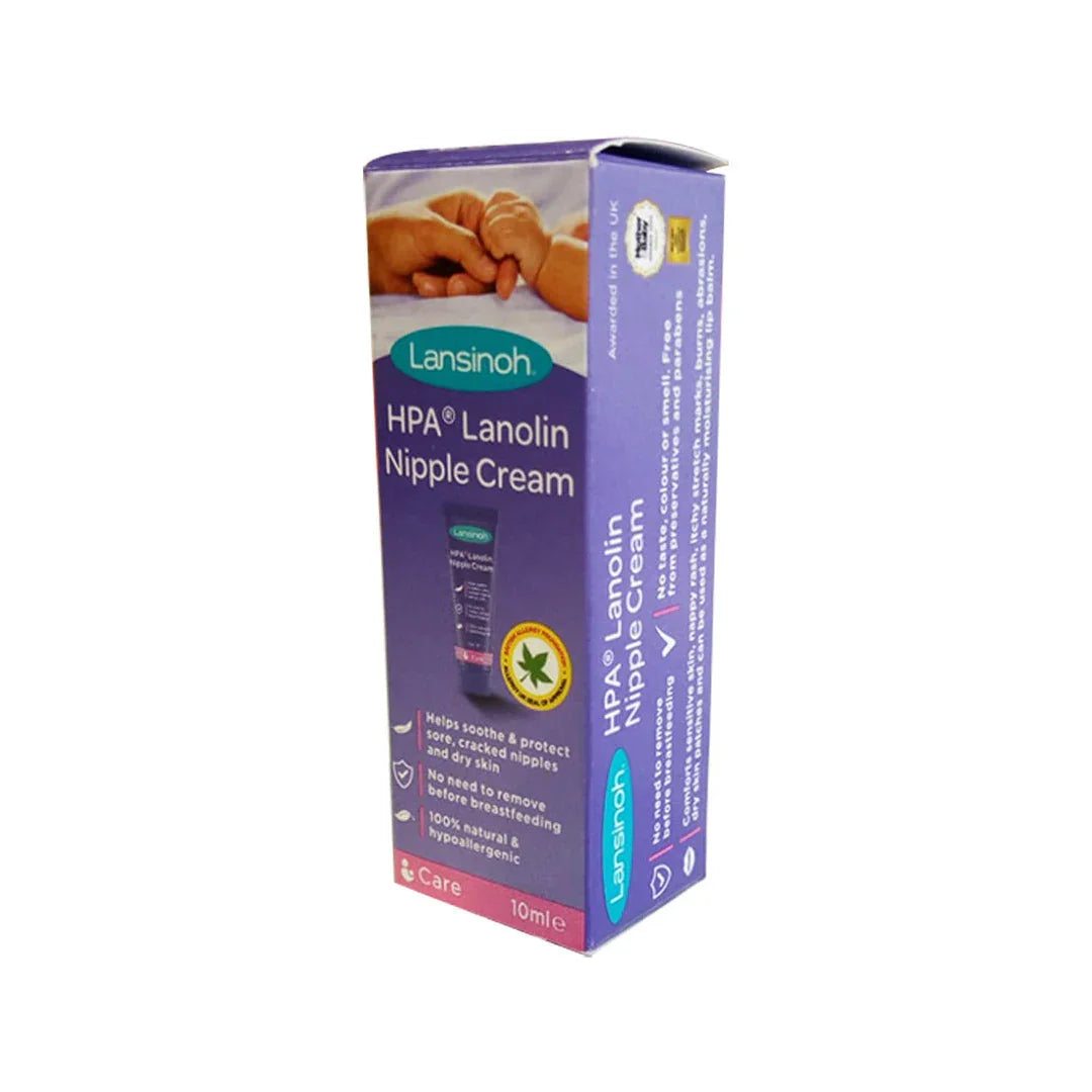 Lansinoh HPA Lanolin Nipple Cream 10ml - Peekaboo