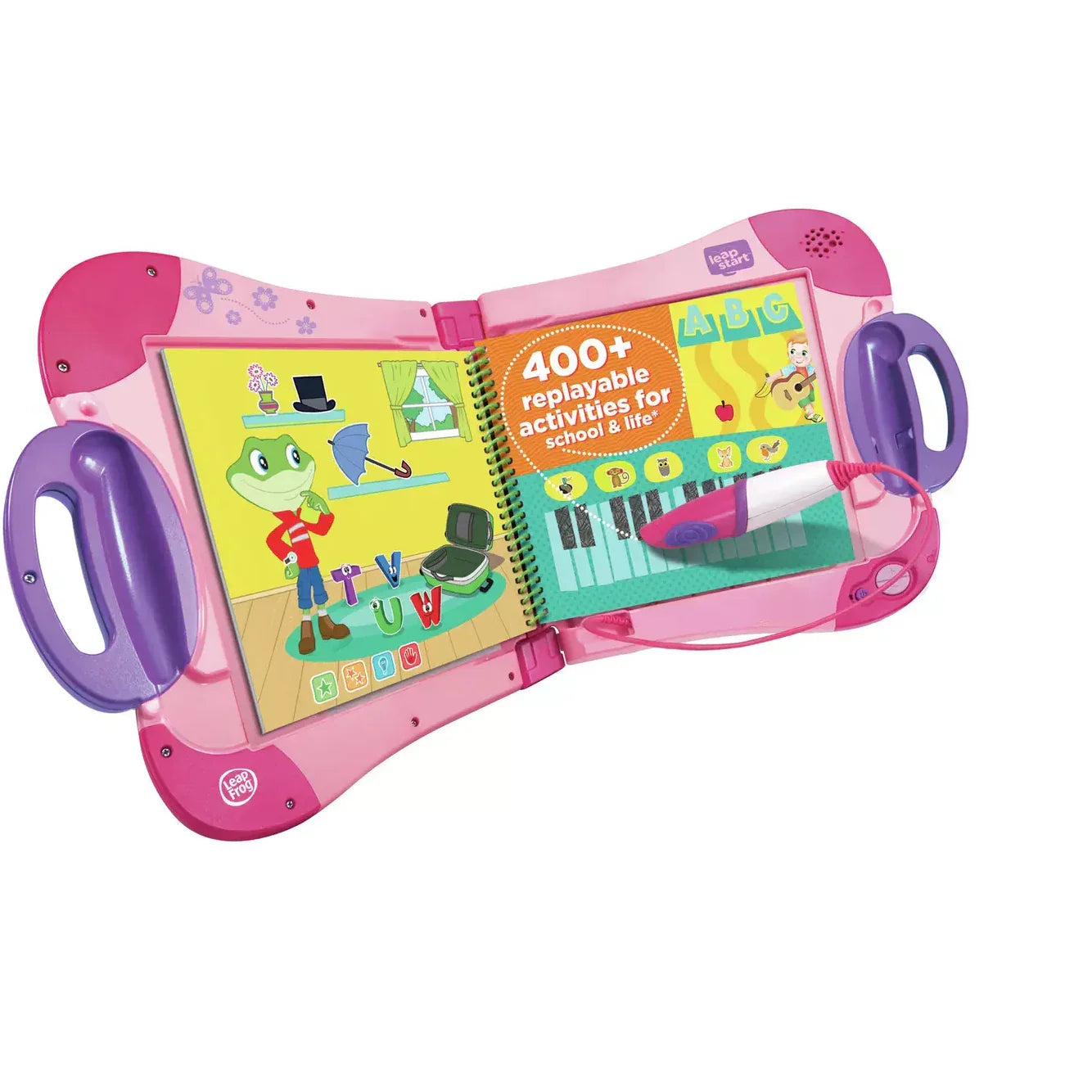 Leap Frog LeapStart Activity Book Pink Age- 2 Years & Above - Peekaboo