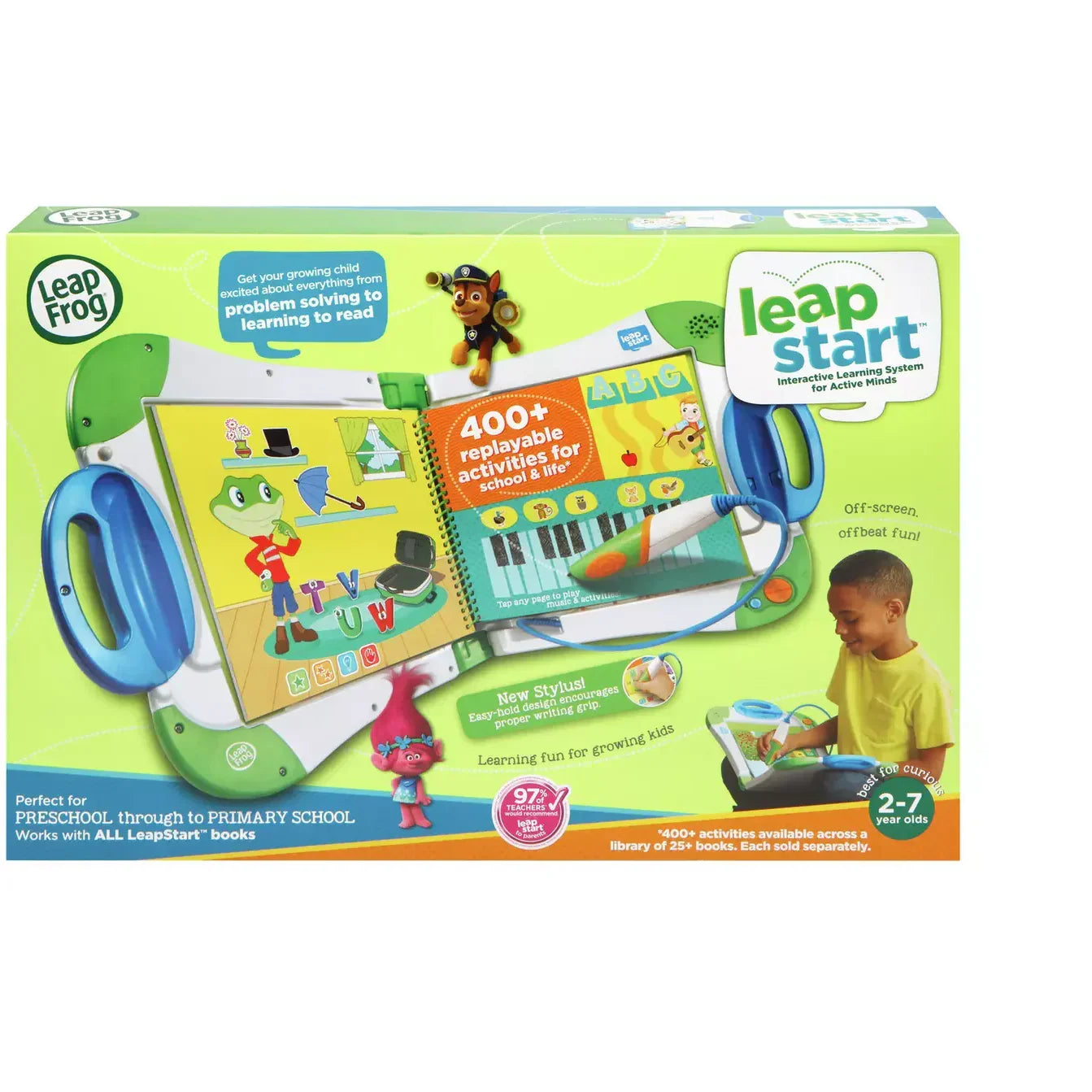 Leap Frog LeapStart Activity Book White Green Age 2 Years Above Leap Frog LeapStart Activity Book White Green Age 2 Years Above