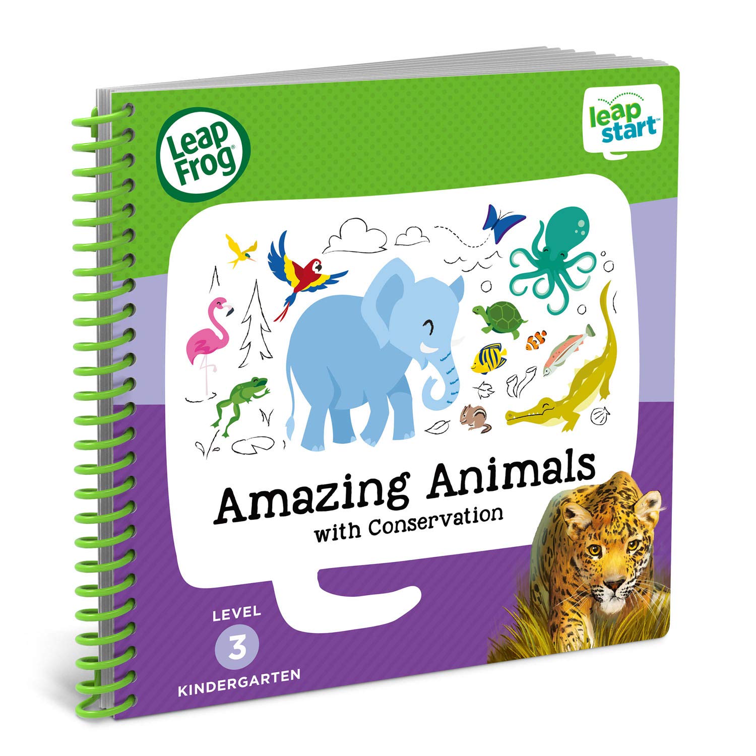 LeapFrog LeapStart Amazing Animals Activity Book Multicolor Age-2 Years ...