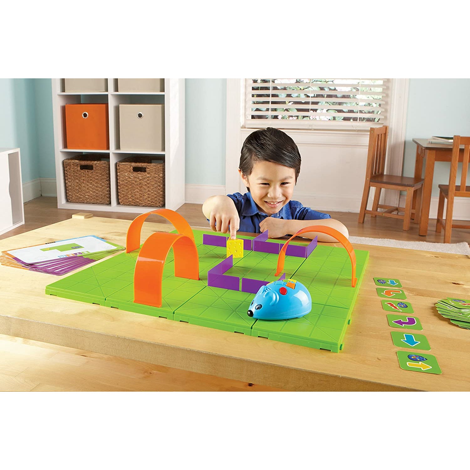 Learning Resources Stem - Code, Go Robot Mouse Activity Set 5+ - Peekaboo