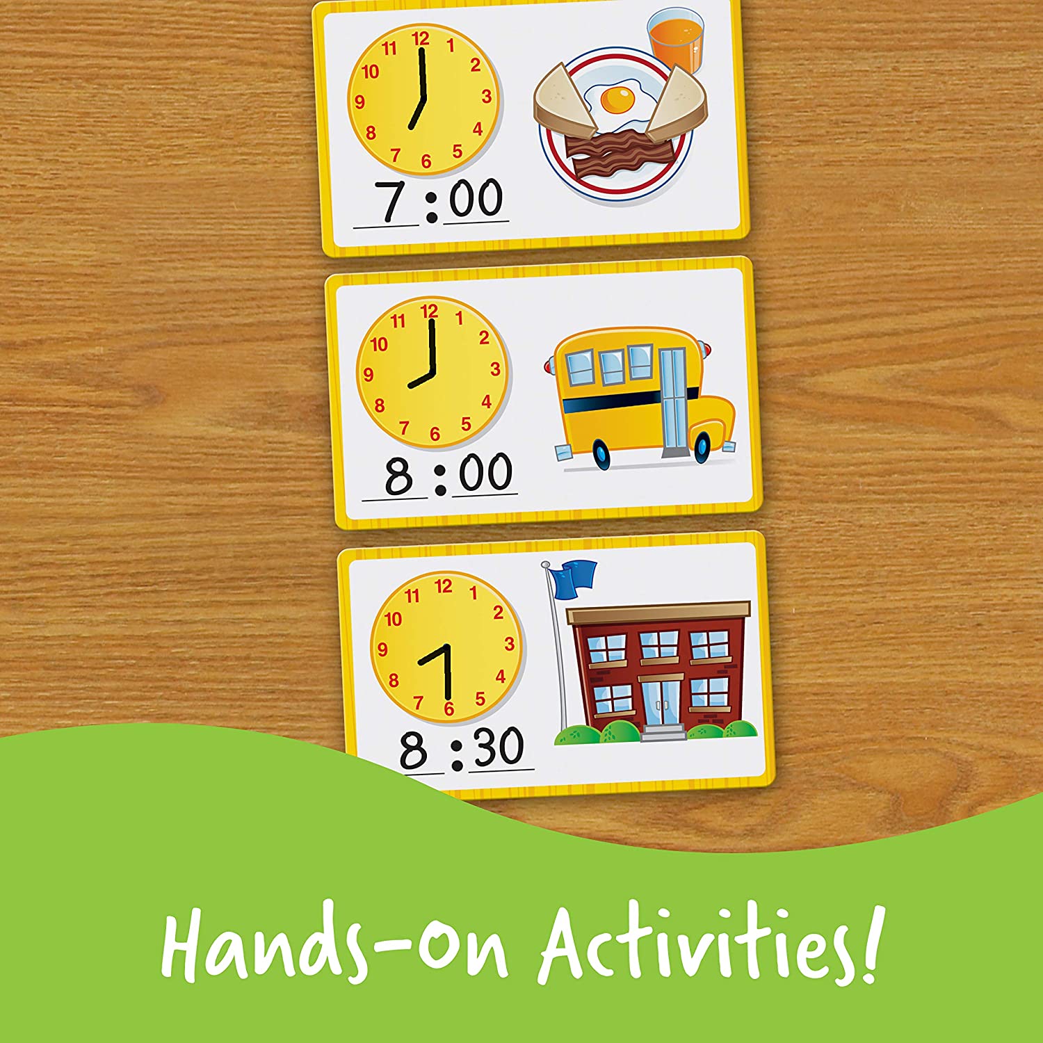 Learning Resources Time Activity Set 5+ - Peekaboo