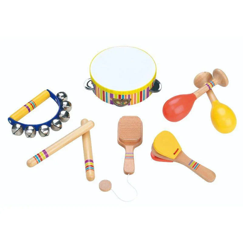Lelin First Musical Instruments Set 8pcs Age 1Y+ - Peekaboo