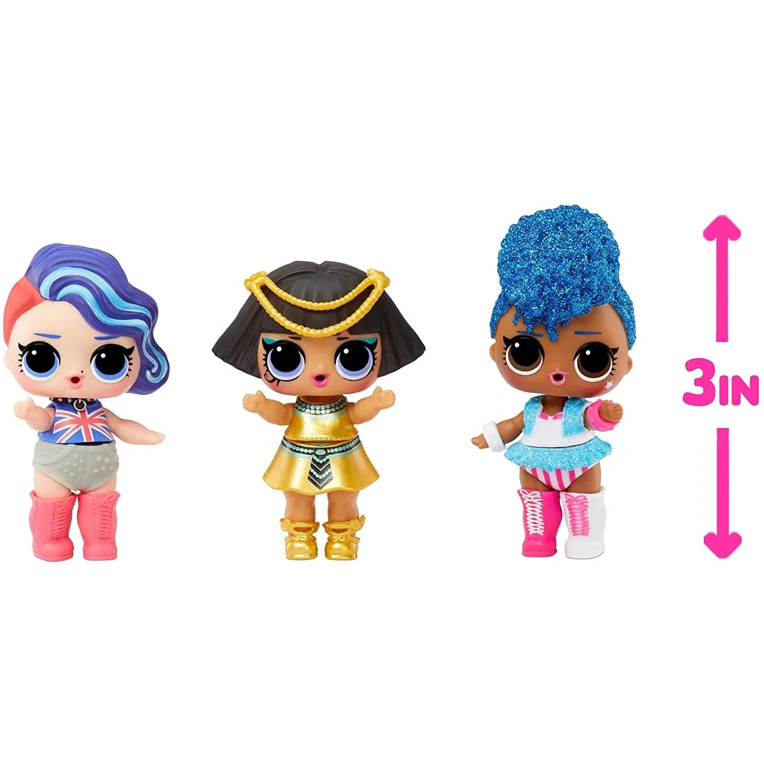 Lol Surprise Travel Tots Doll Set- 8 Surpries Multicolor Age-3 Years ...