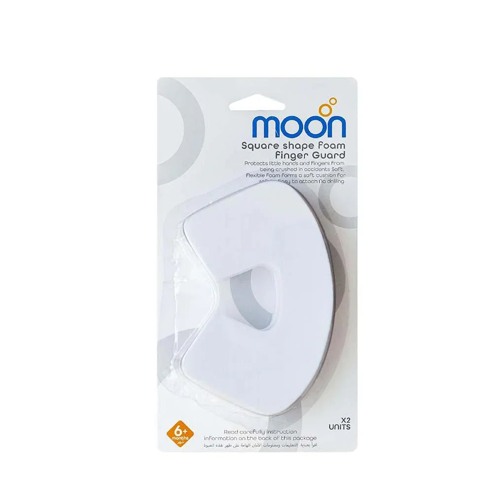 Moon Square Shaped Foam Finger Guard 0M+ - Peekaboo