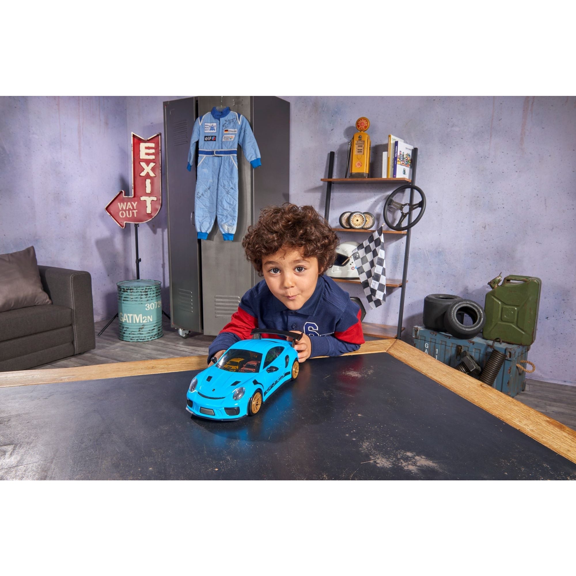 Majorette - Porsche 911 Gt3 Rs Carry Case + 1 Car Multicolor Age-3 ...