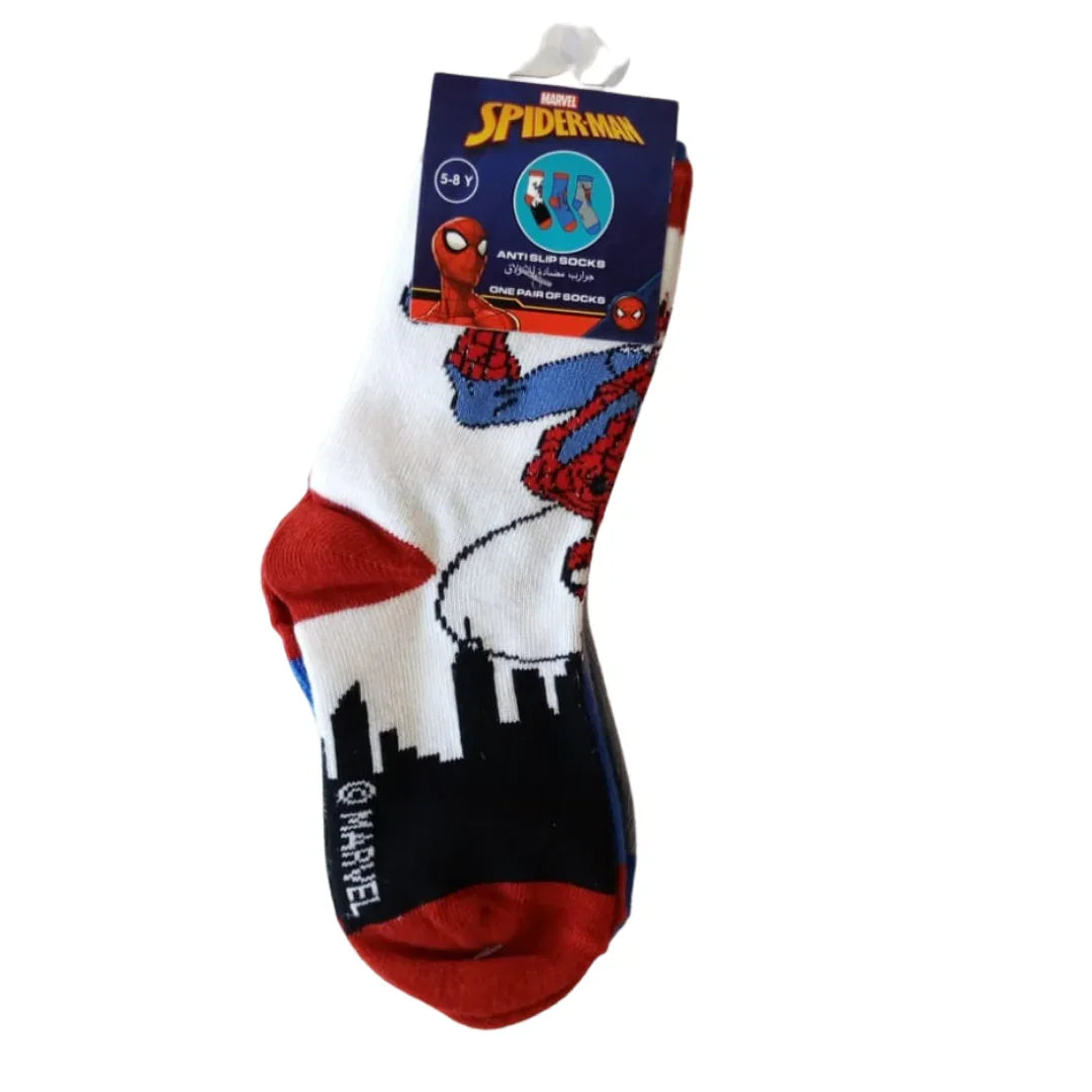 Marvel Spider-Man Socks 3 Pairs 5-8Y - Peekaboo