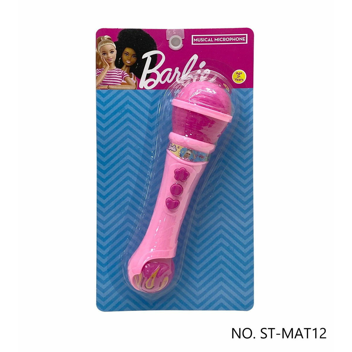 Mattel Barbie Musical Microphone Multicolour Age-3 Years & Above - Peekaboo