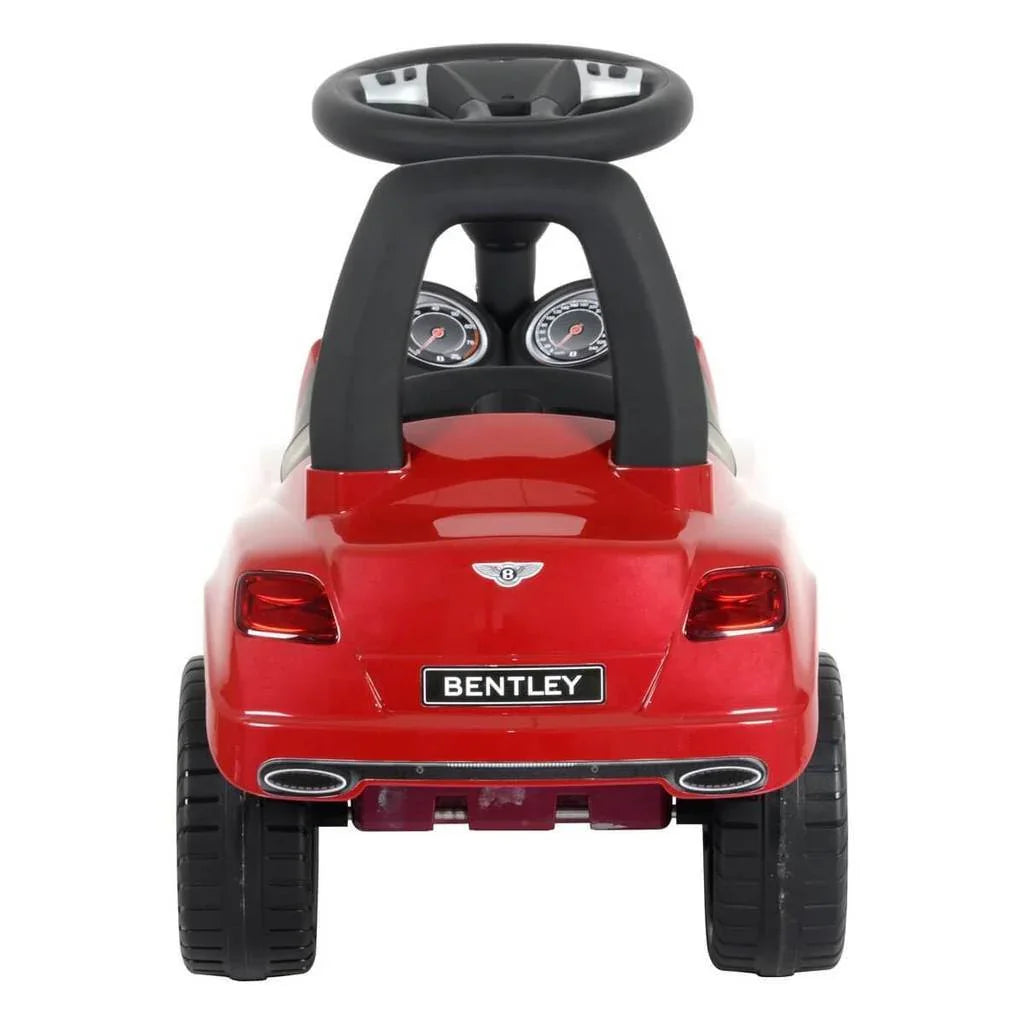 Megastar Licensed Bentley Buggy Ride On Toy Push Car - Red - Peekaboo