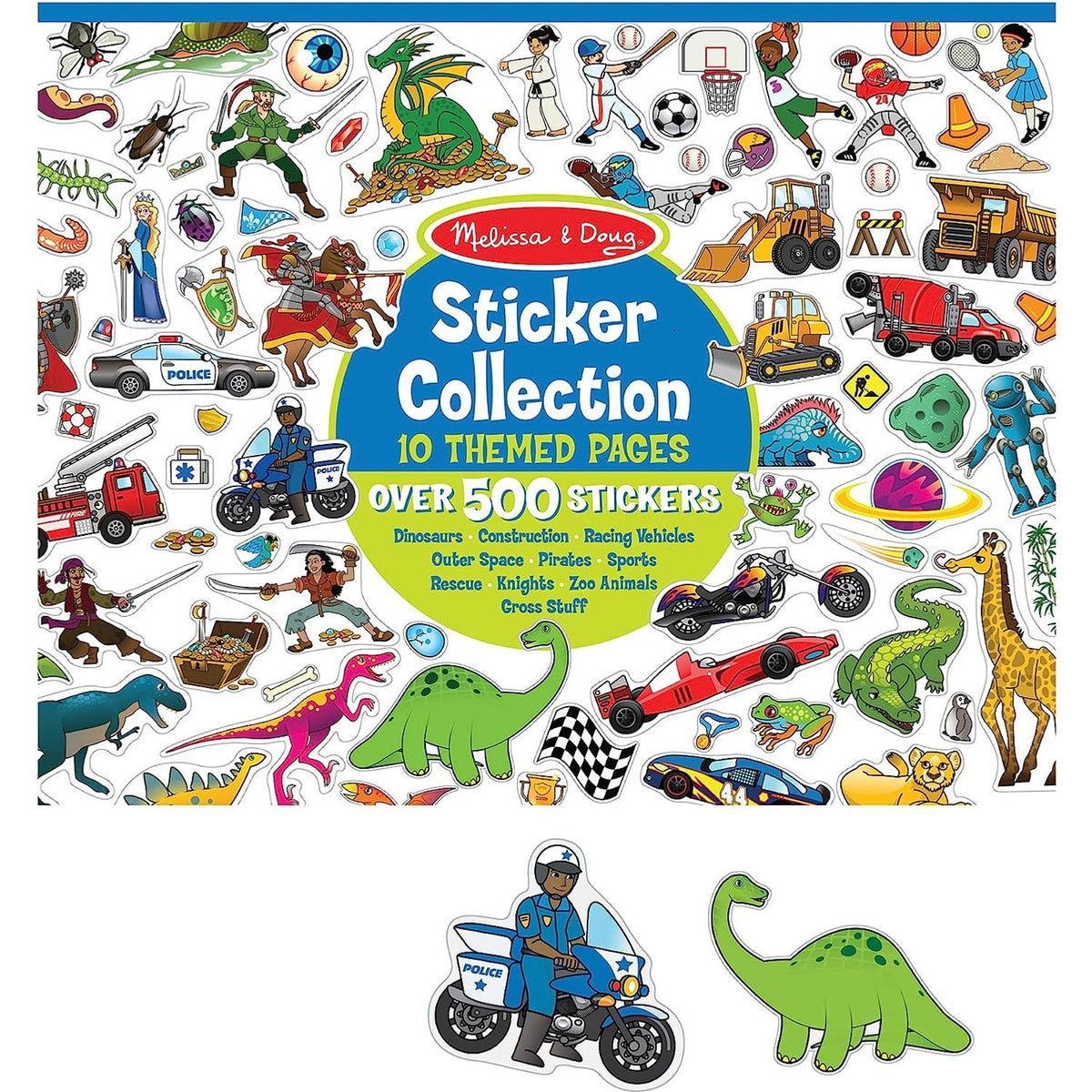 Melissa and Doug Sticker Collection - Blue MulticolorAge: 3 Years ...