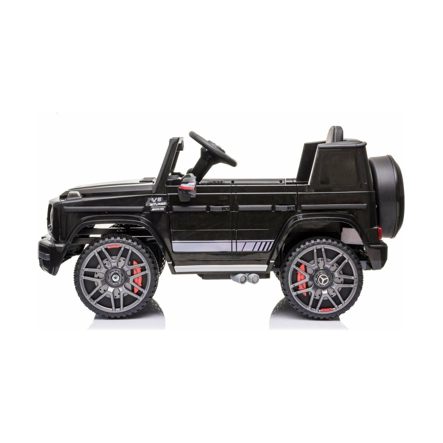 Mercedes Benz Black AMG Classy Ride On Jeep with 12 V + 4.5AH Battery ...