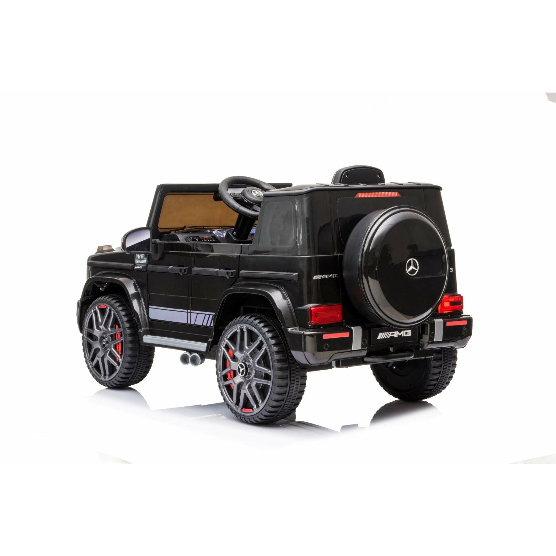Mercedes Benz Black AMG Classy Ride On Jeep with 12 V + 7AH Battery Age ...