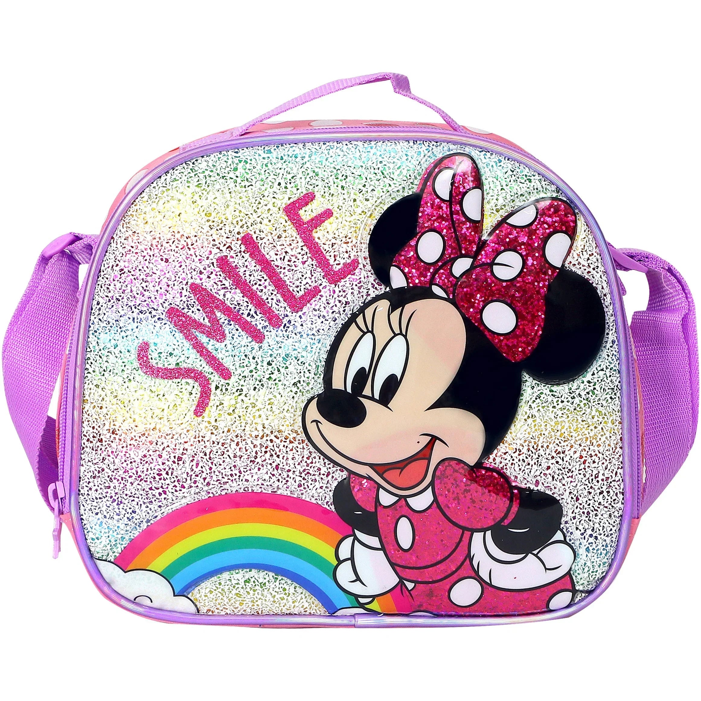 Minnie Mouse Lunch Bag Purple Age-4 Years & Above - Peekaboo