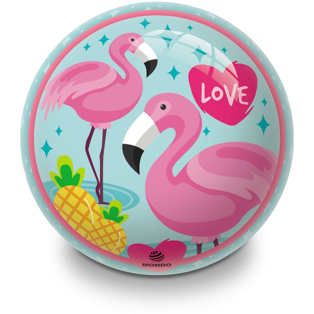 Mondo Pvc Ball Flamingo 23Cm Multicolor Age- 3 Years & Above - Peekaboo
