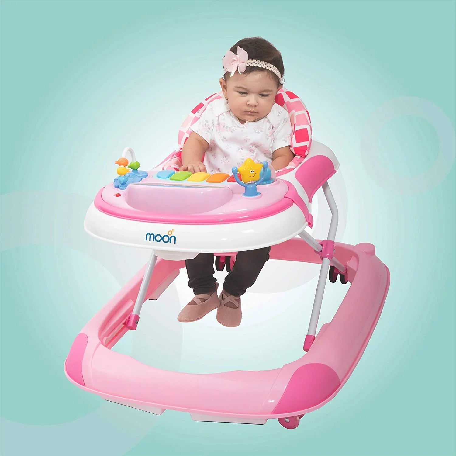 Moon Muv-Walker Pink Sea-W1125Na2 Age- 6 Months to 18 Months - Peekaboo