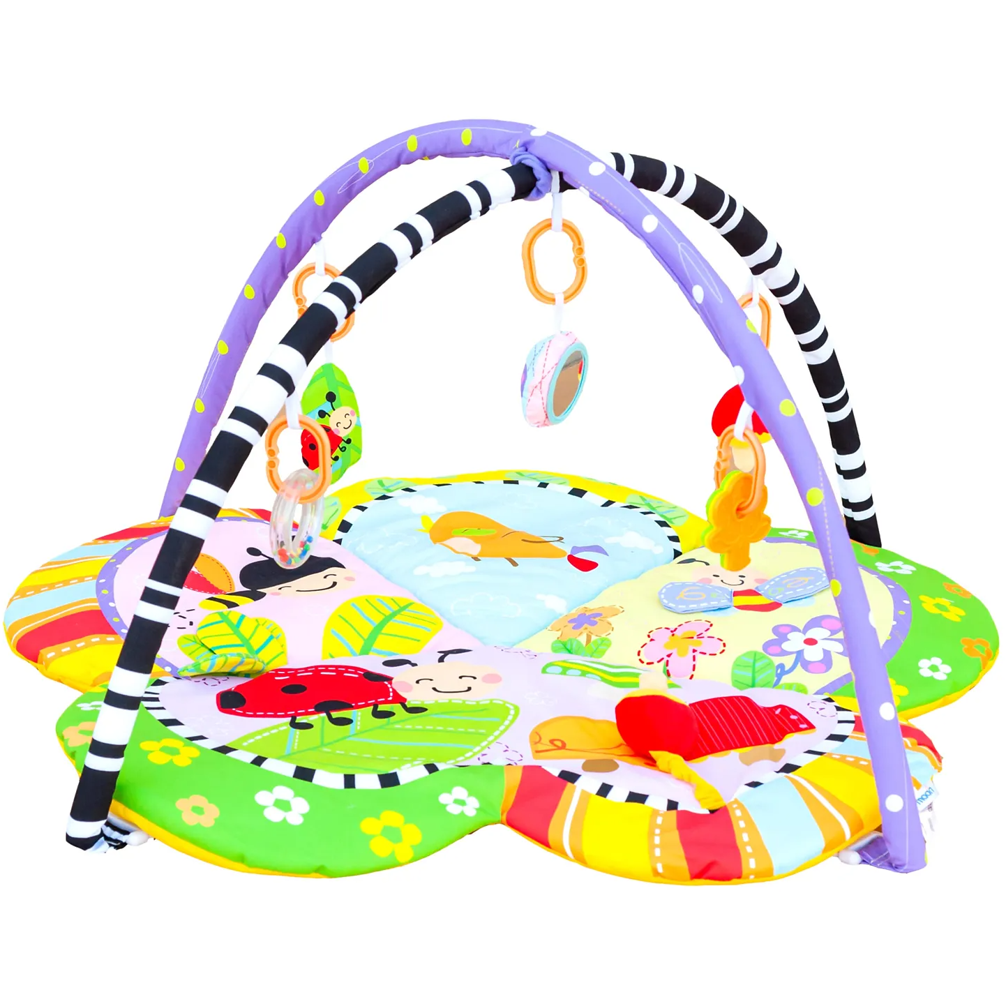Moon Perky - Playmat - Flower Age- Newborn to 12 Months - Peekaboo