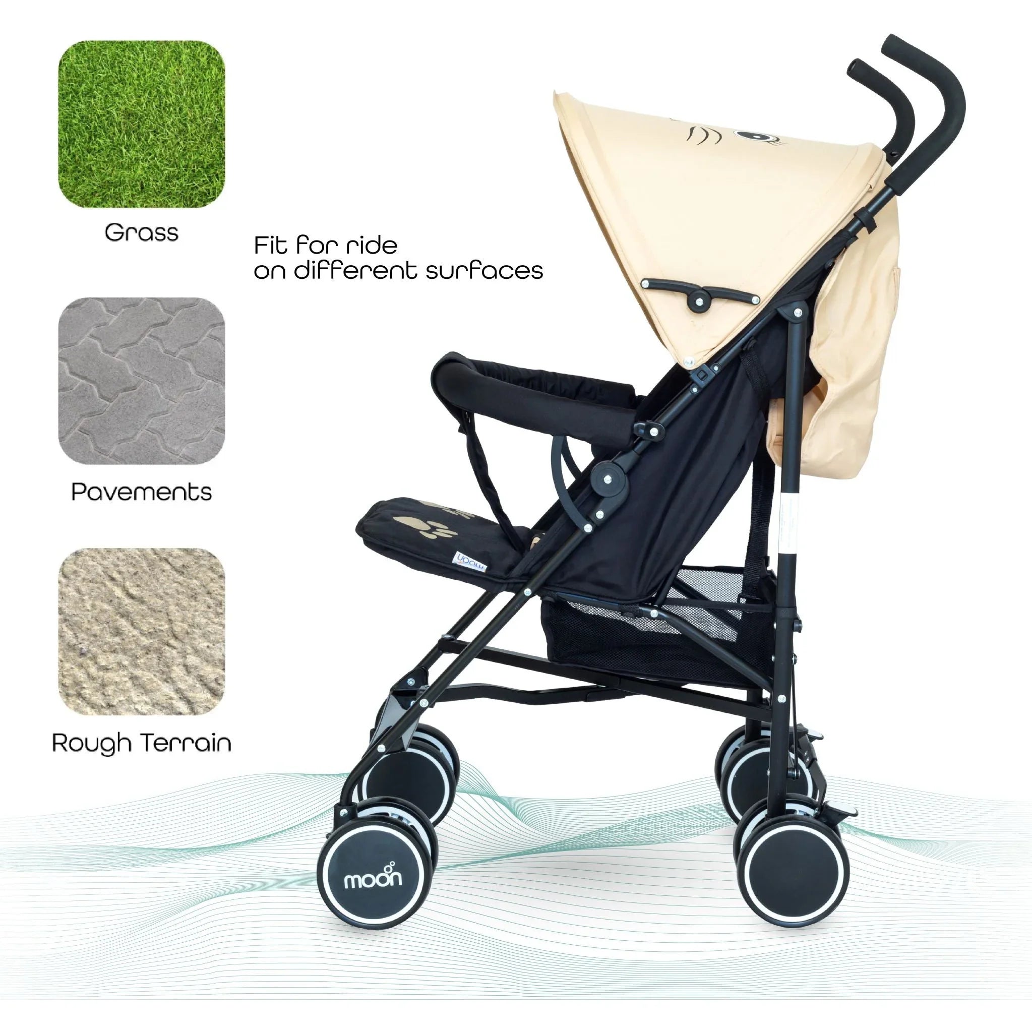 Moon Safari - Stroller Character - Cat Multicolor Age-Newborn & Above ...