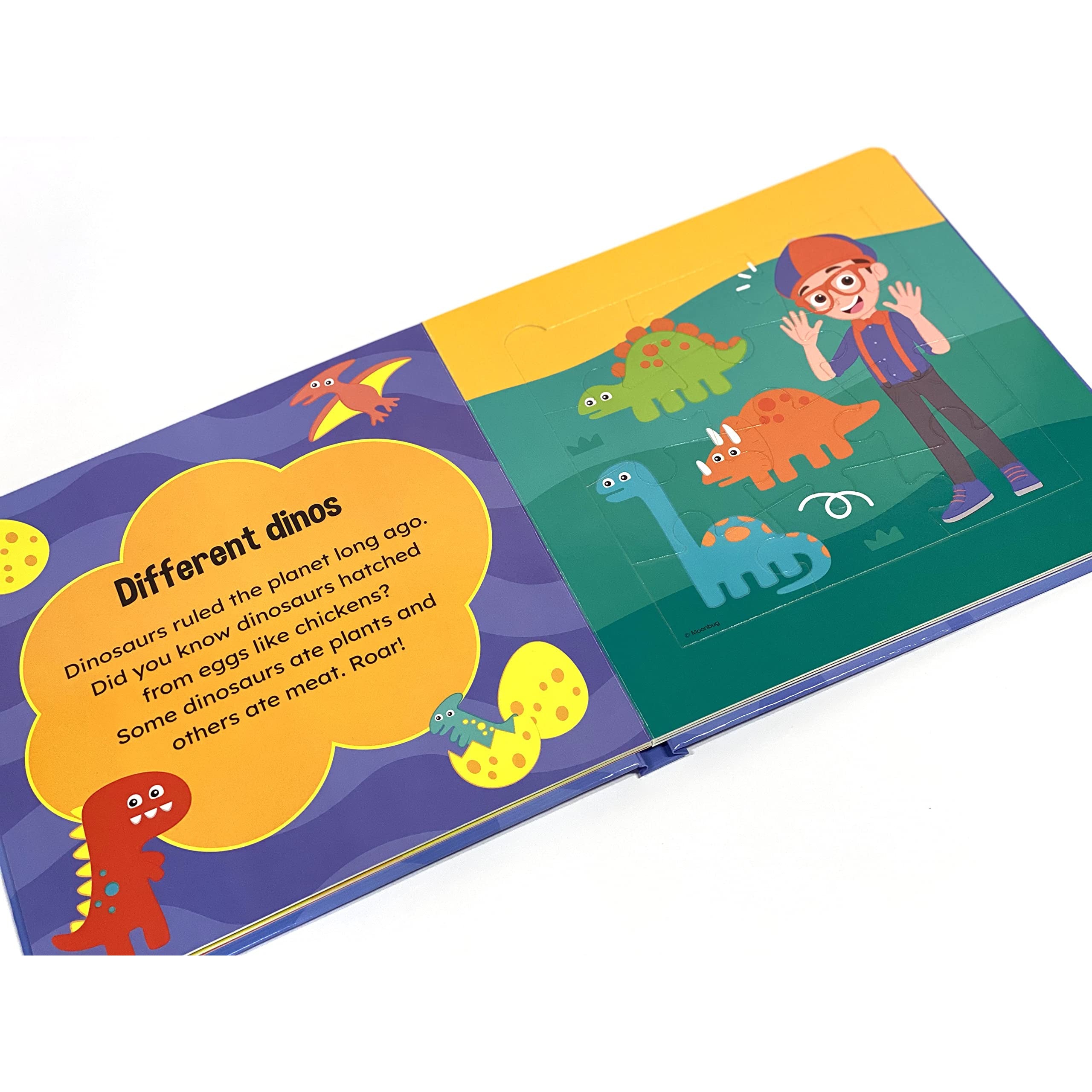 Moonbug Blippi My First Puzzle Book Age- 3 Years & Above - Peekaboo