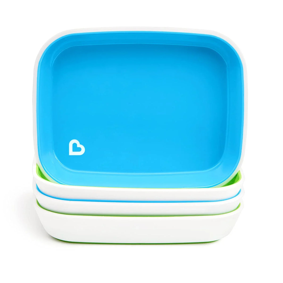 Munchkin - Splash Plates - 2Pk (Assortment) Age 6M+ - Peekaboo