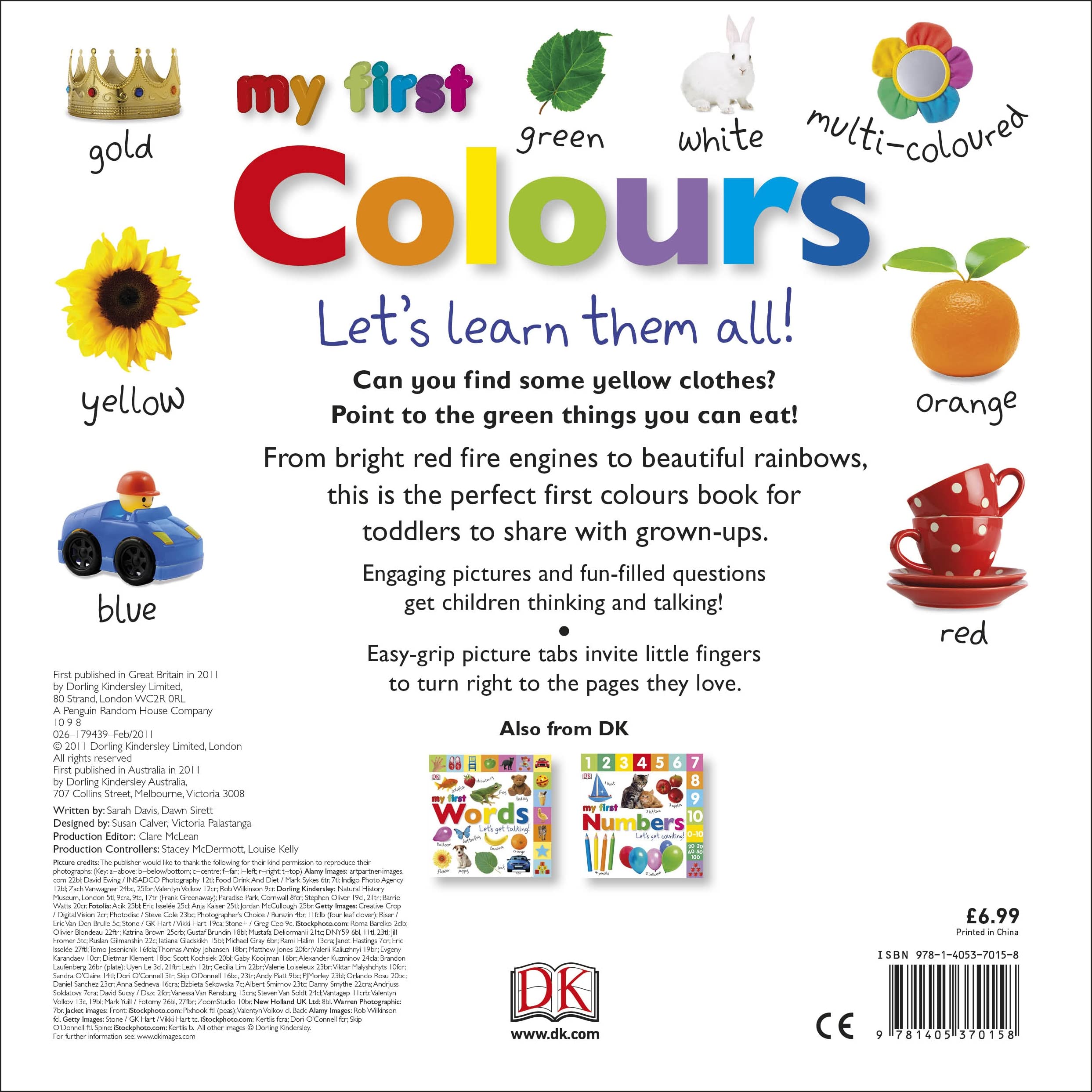 My First Colours Lets Learn Them All - Peekaboo