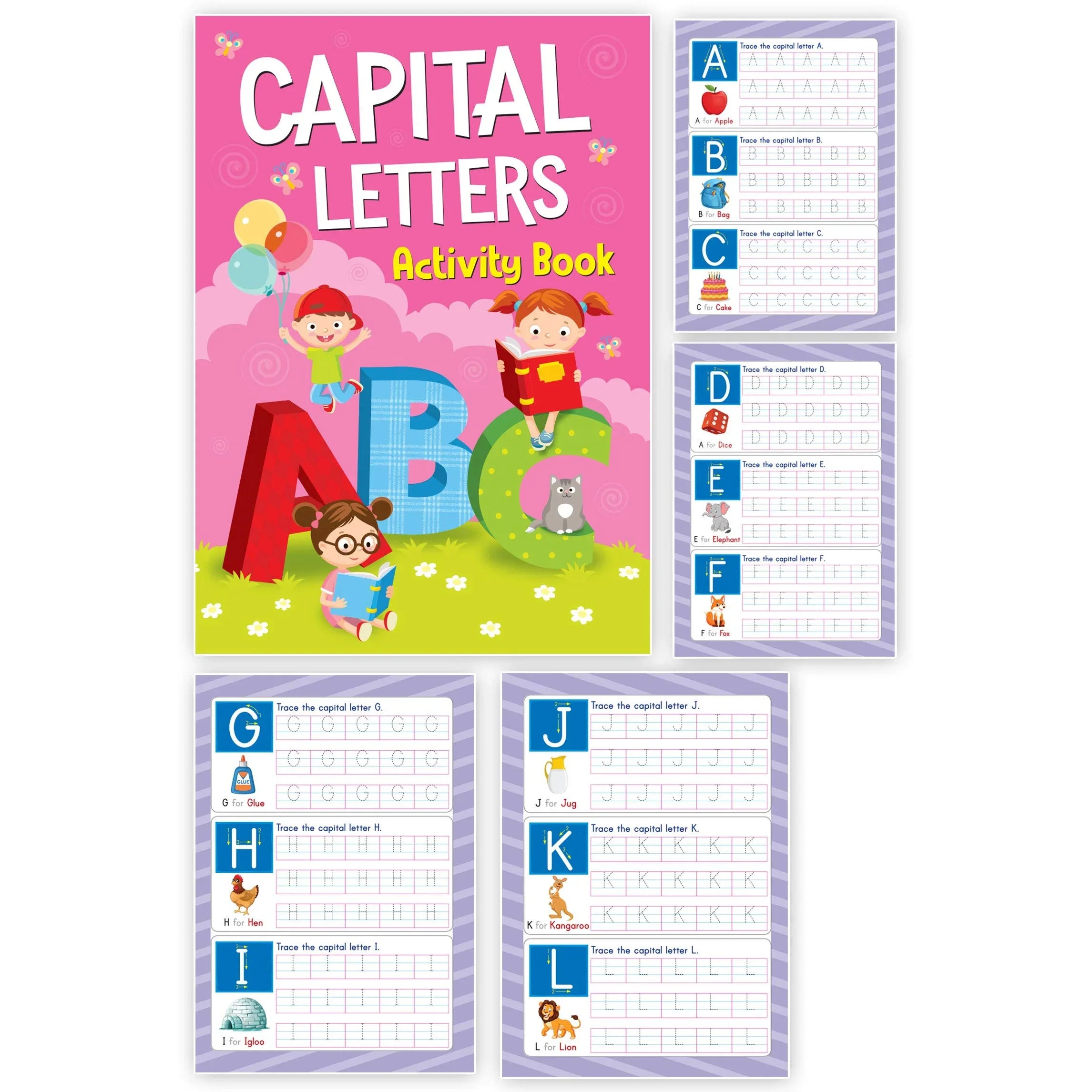 My First Learning Activity Bag - Set of 10 Exciting Activity Books ...