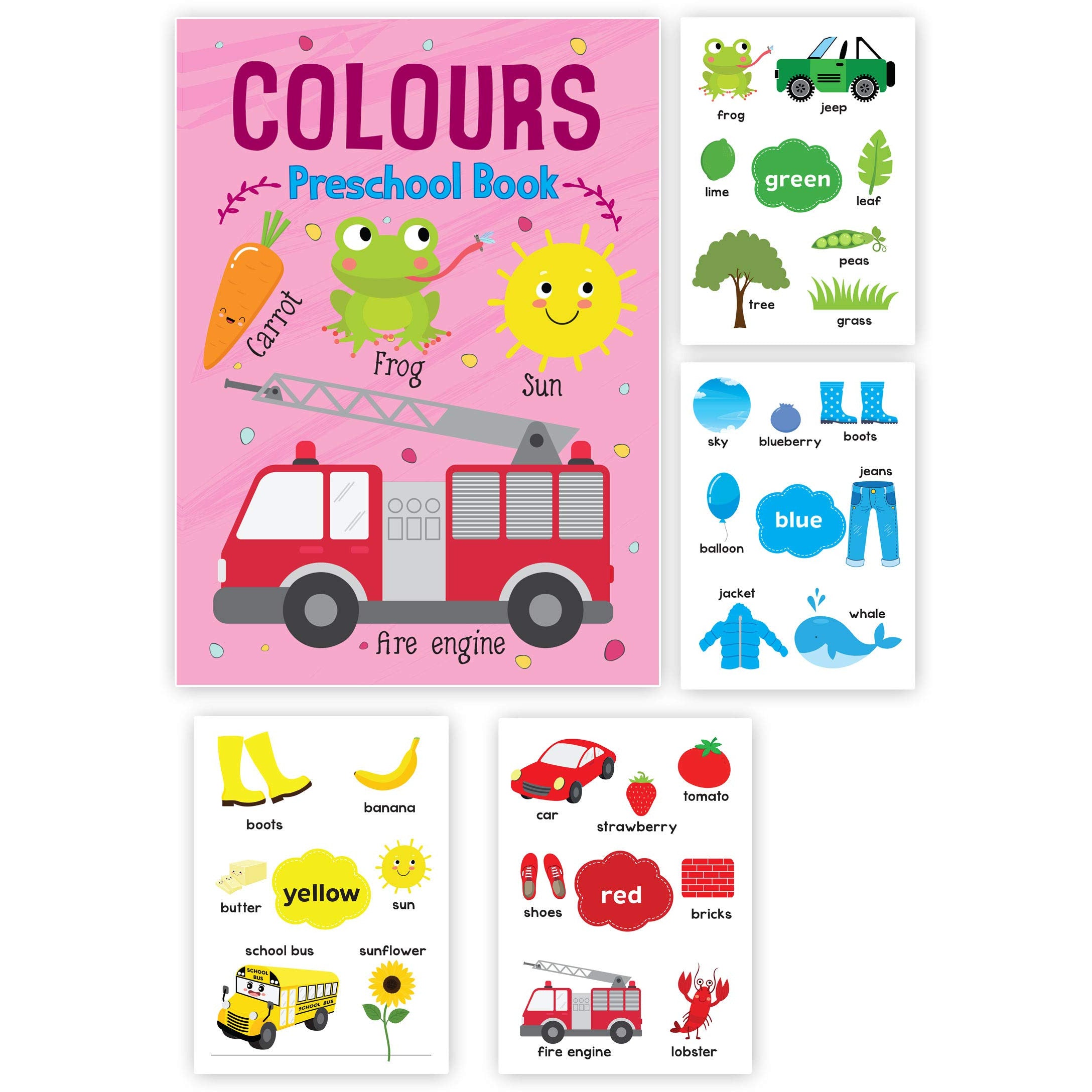 My First Learning Preschool Bag - Set of 10 Exciting Preschool Books ...