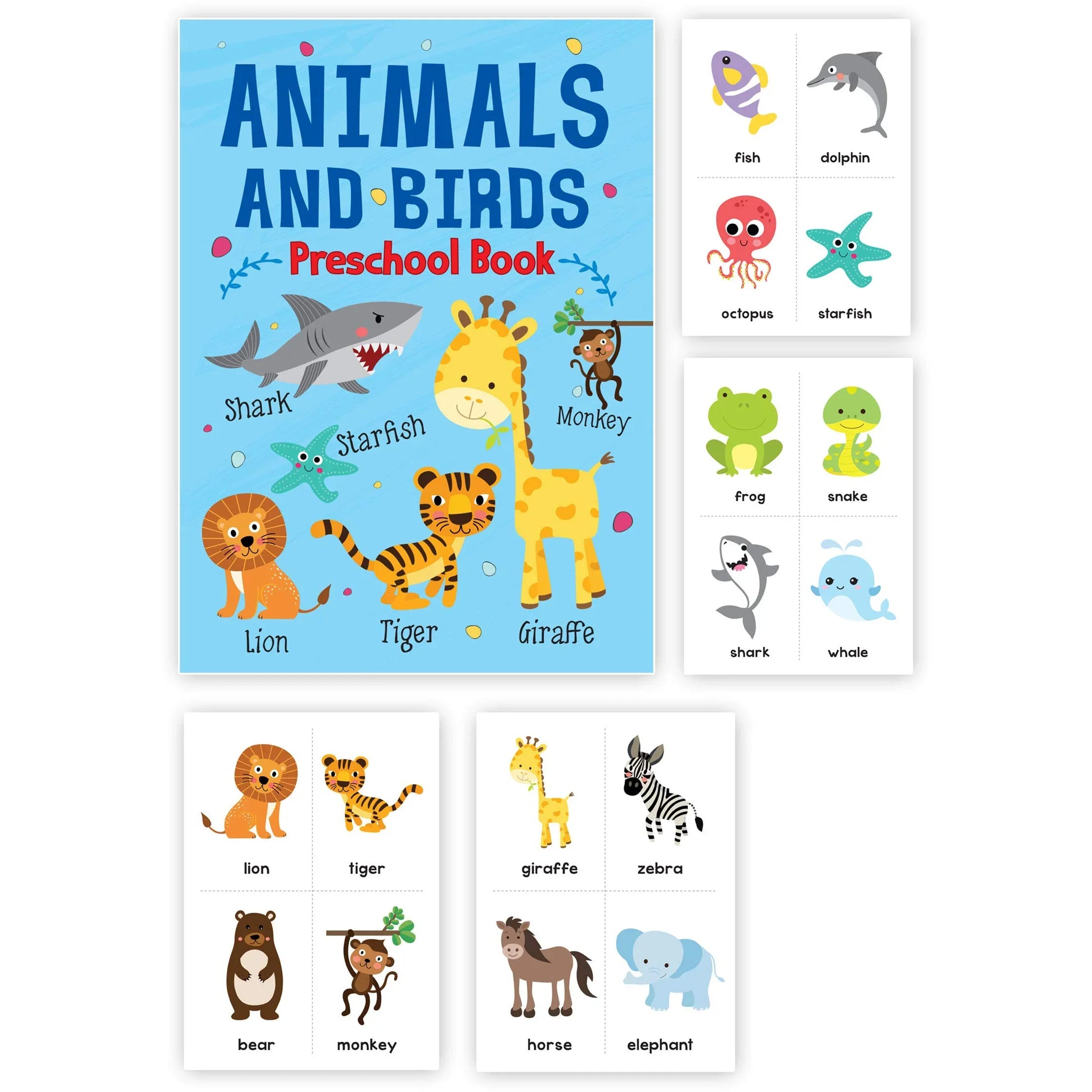 My First Learning Preschool Bag - Set of 10 Exciting Preschool Books ...