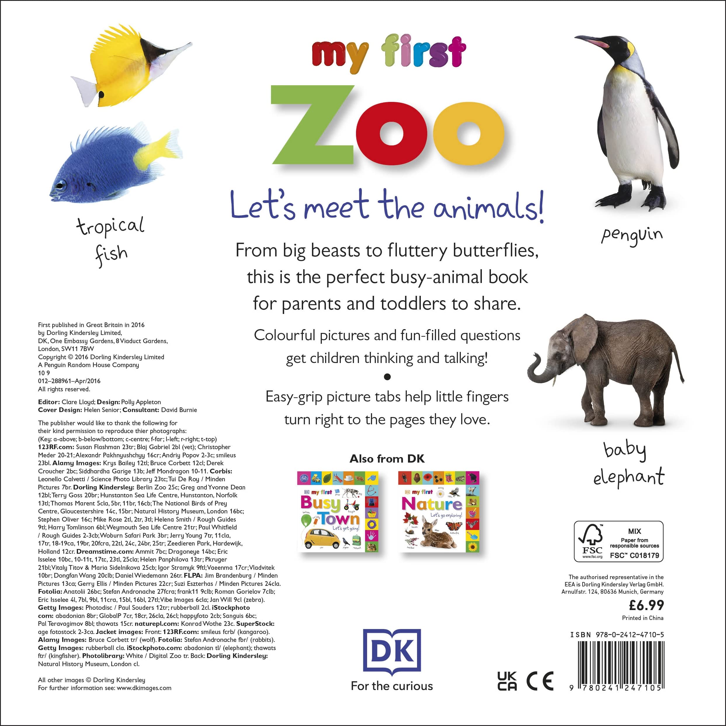 My First Zoo Let's Meet the Animals! - Peekaboo