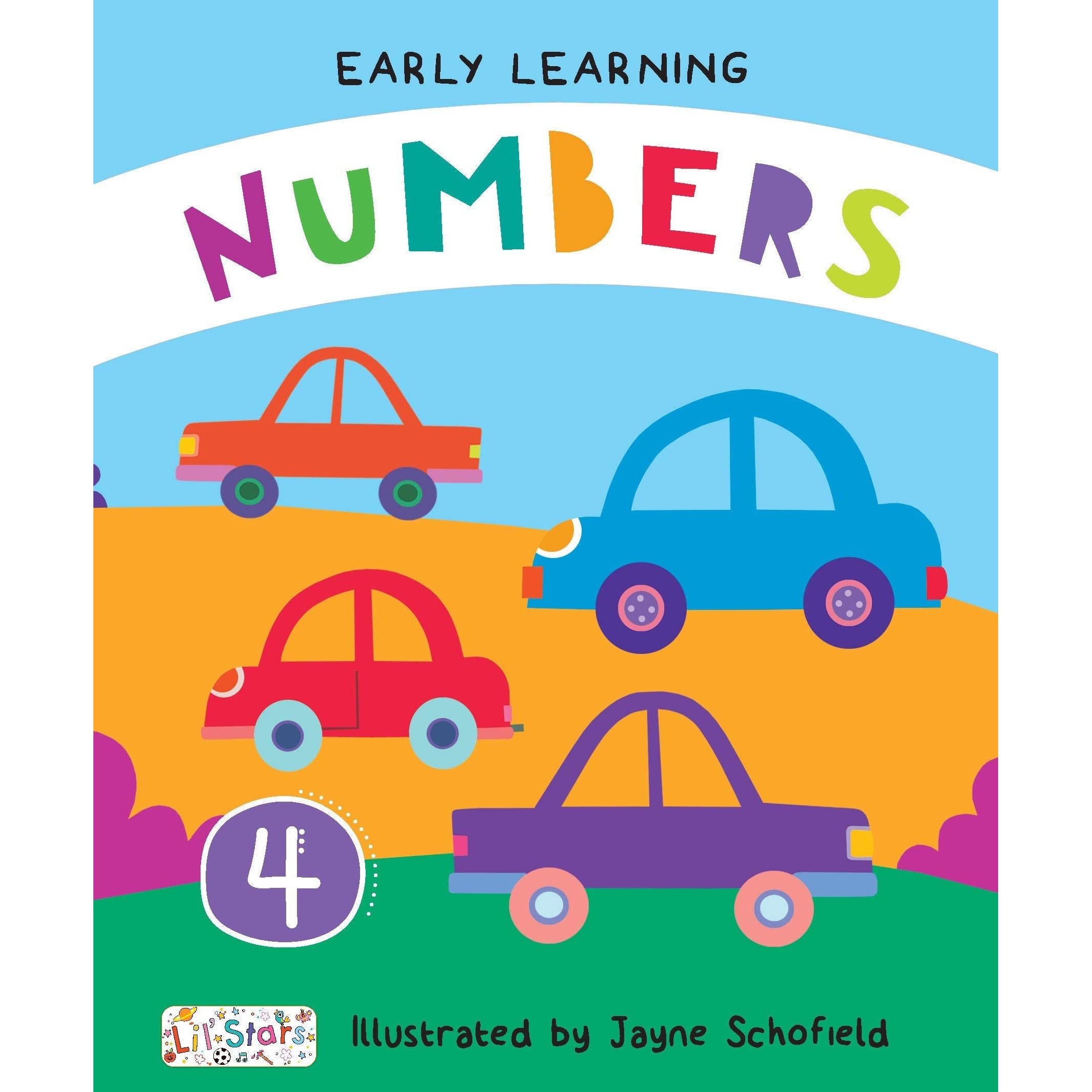Numbers - Early Learning Padded Board Books - Peekaboo