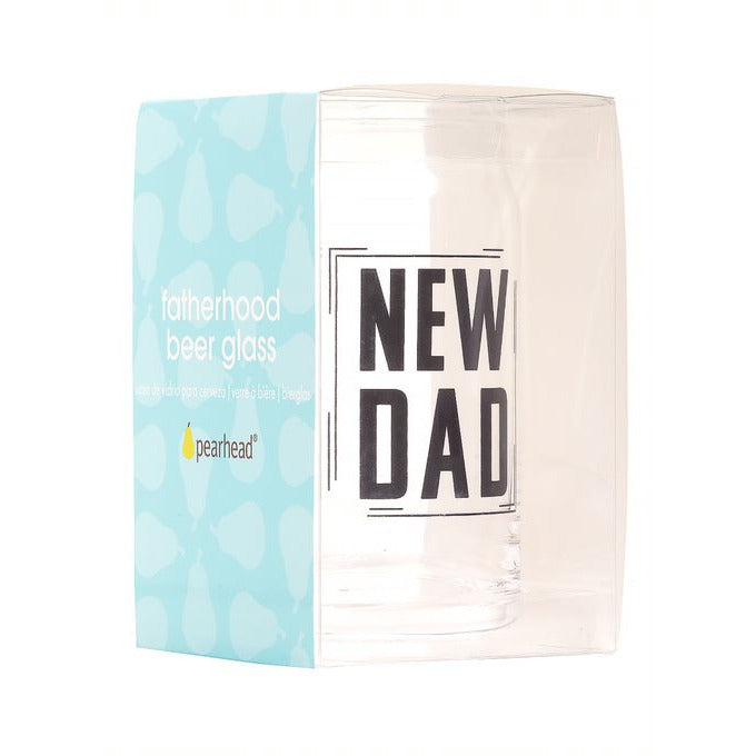 Pearhead New Dad Beer Glass Transparent Age-Adults - Peekaboo