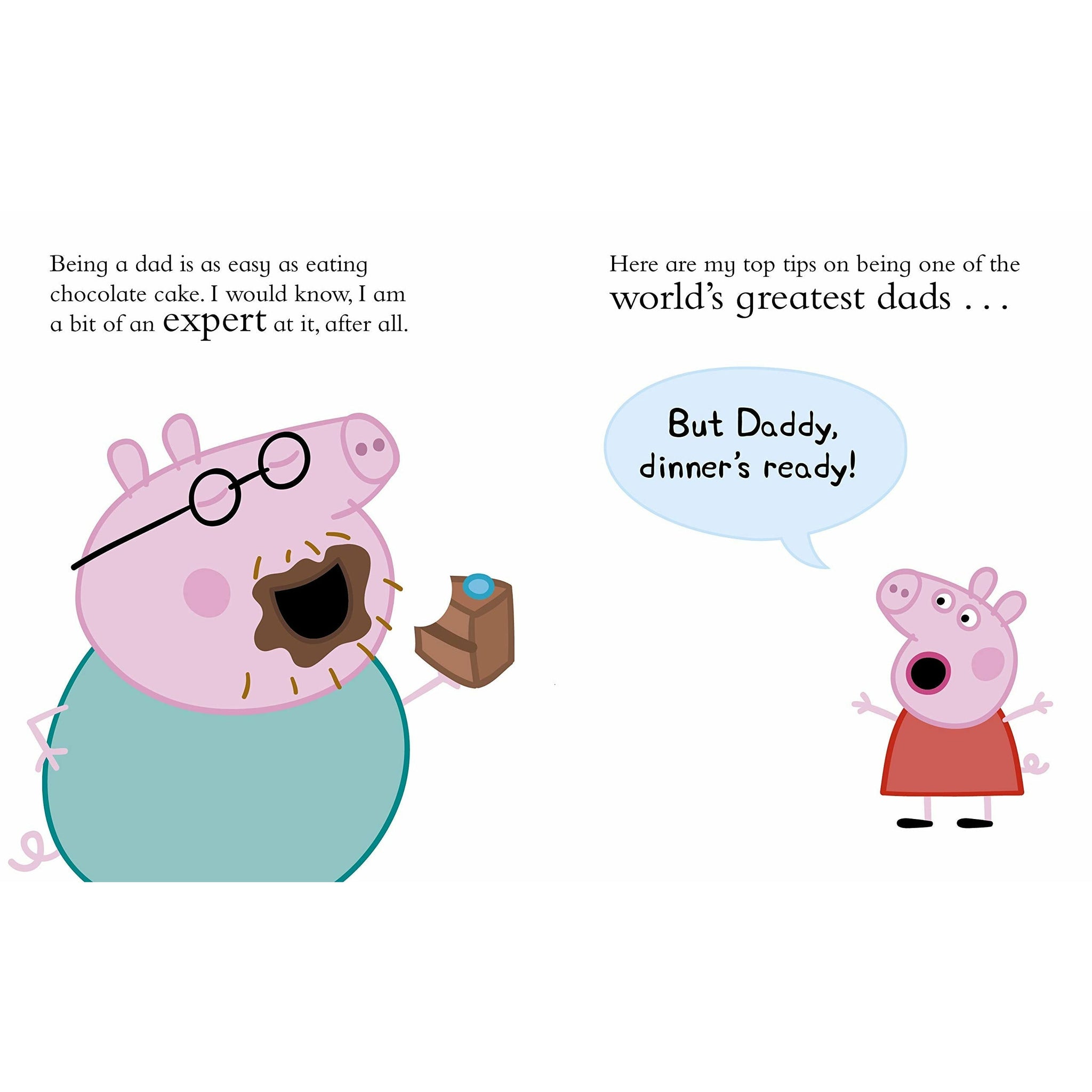 funny daddy pig