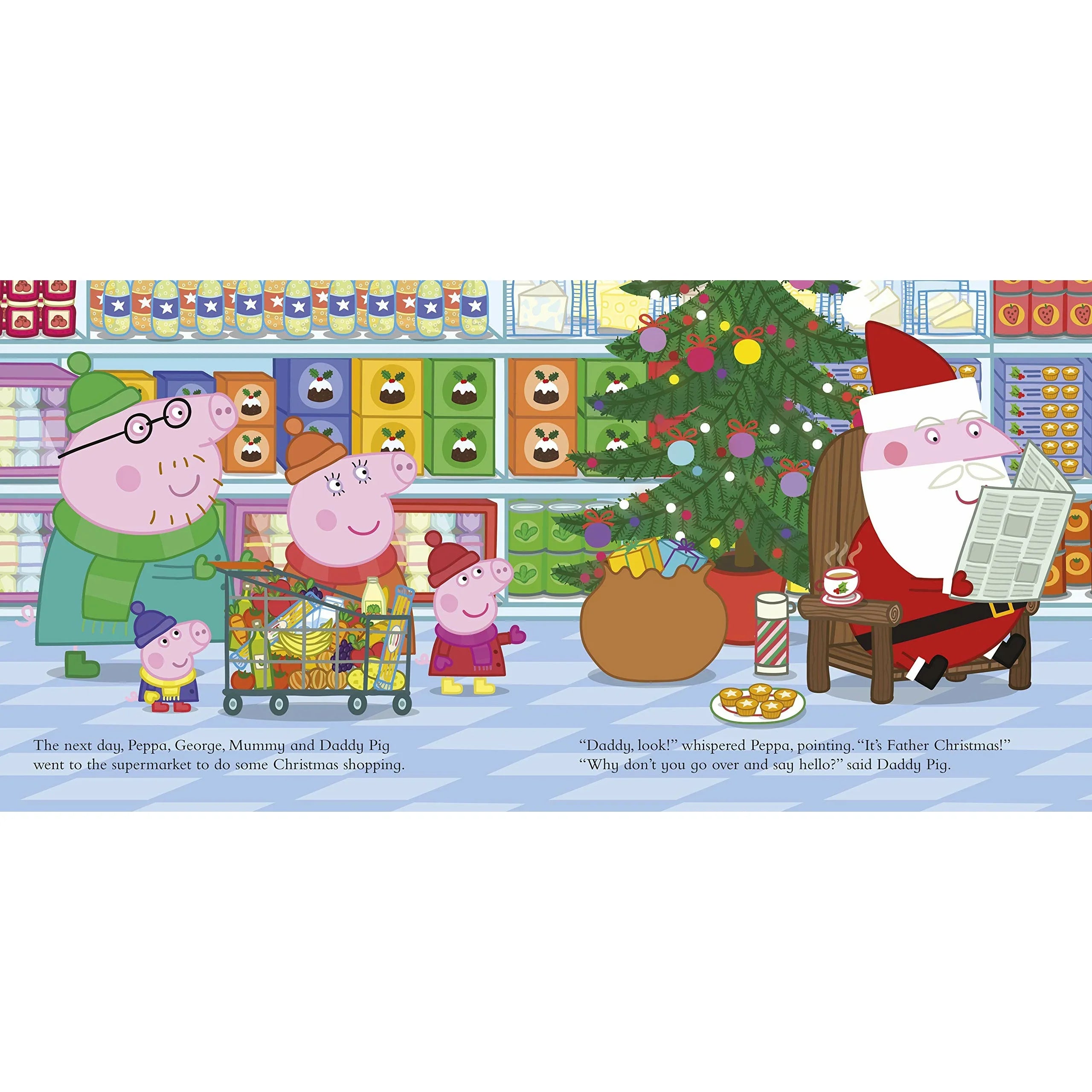 Peppa Pig: Peppa Meets Father Christmas - Peekaboo