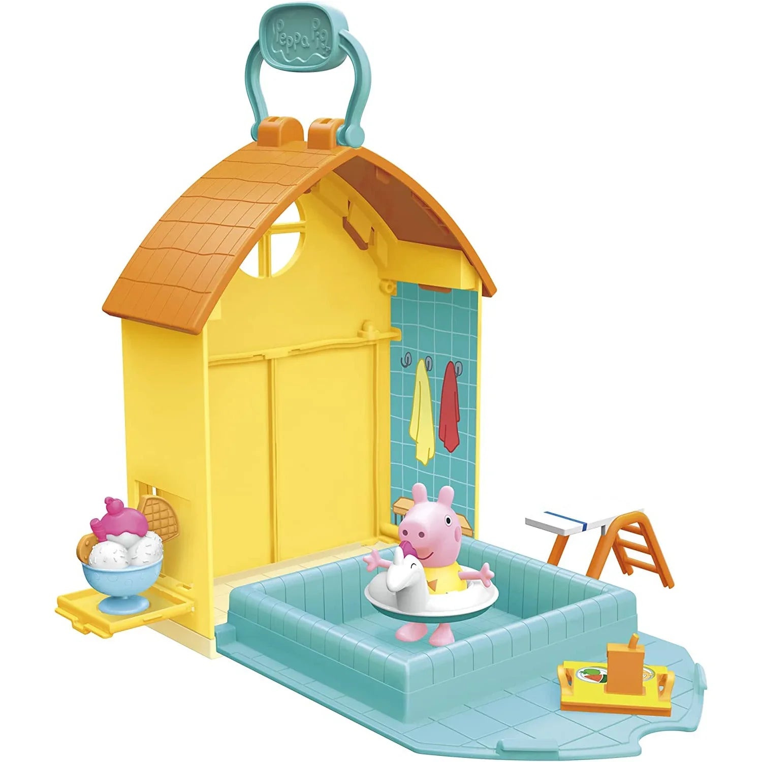 Peppa Pig's Fun Swimming Pool Fun Multicolor Age- 3 Years & Above ...