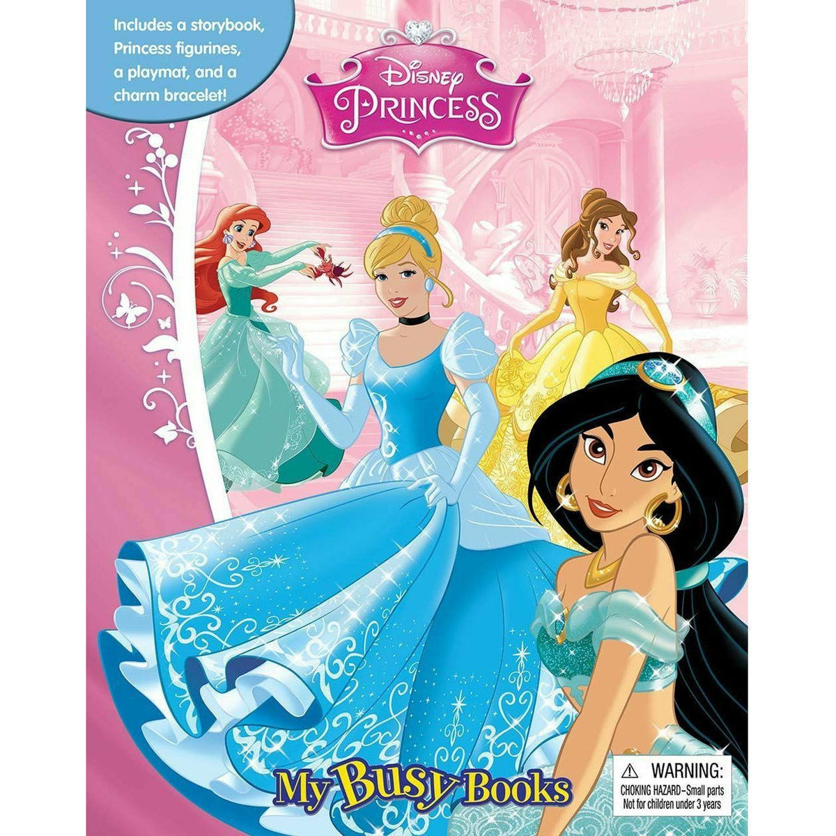Phidal Disney Princess My Busy Books (Classic) Age 3+ - Peekaboo